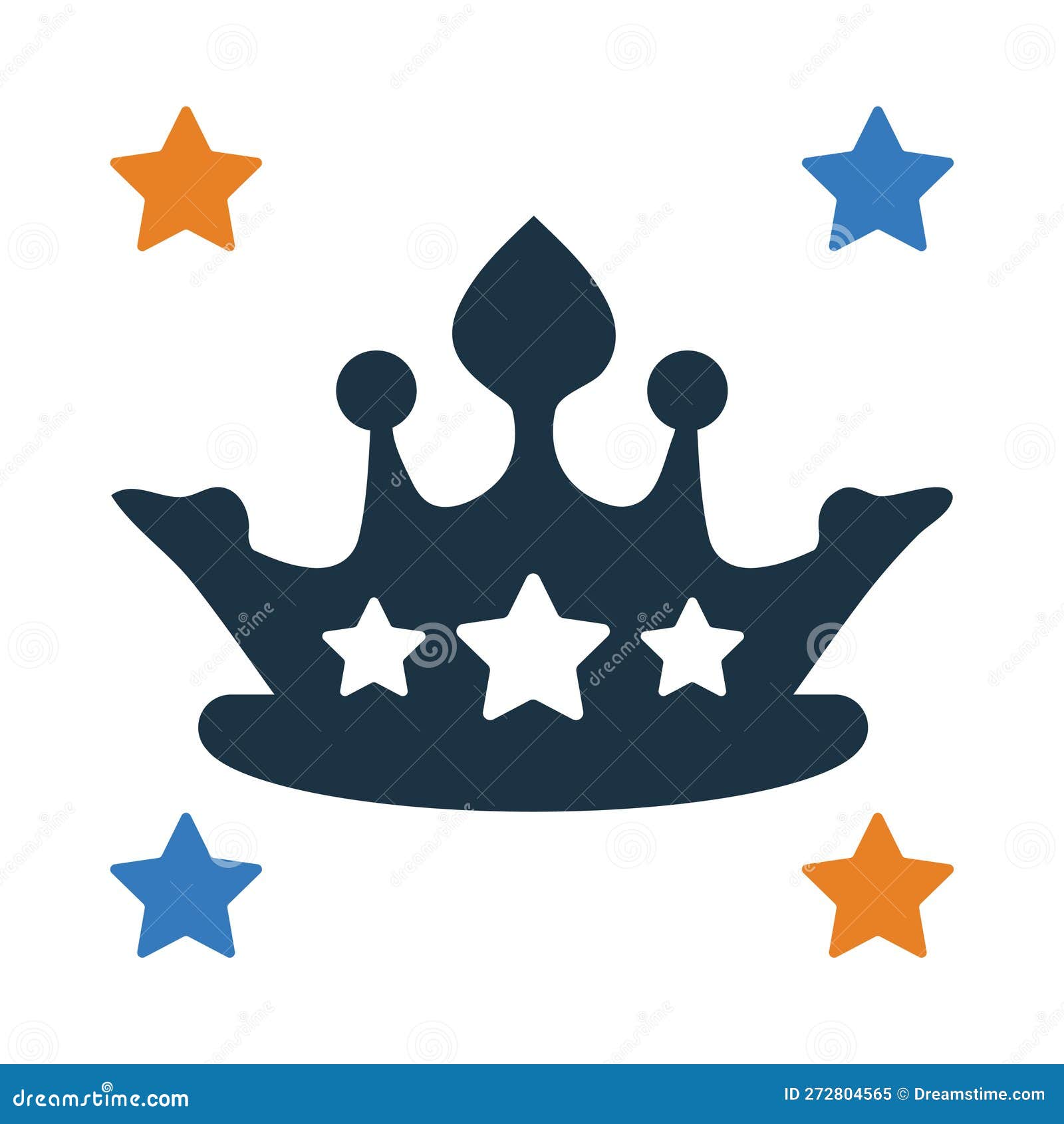 Crown, Winner Crown, King Crown Icon Stock Vector - Illustration of ...