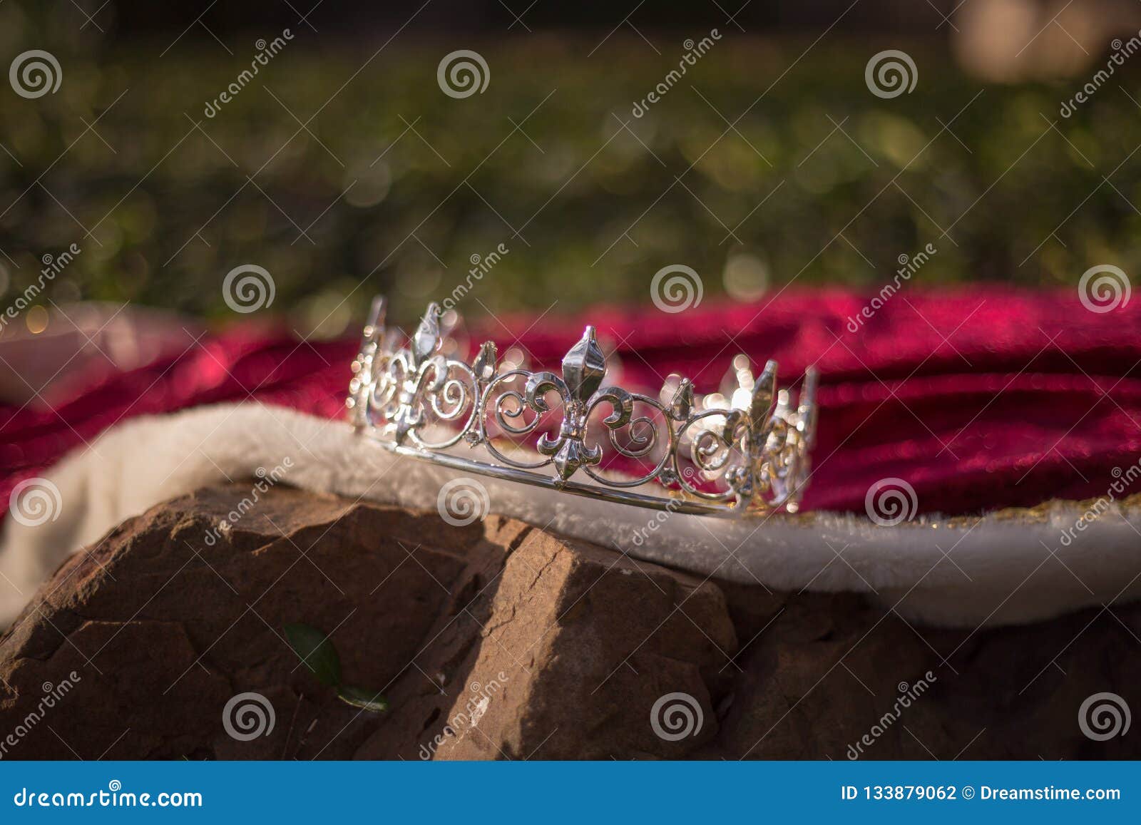 Crown Y El Traje Del Rey Abandonado Foto de archivo - Imagen de huyendo ...