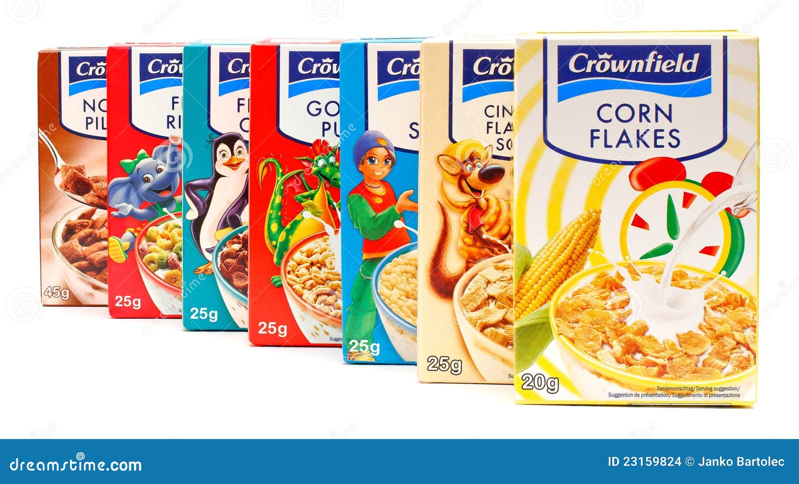 Crownfield cornflakes editorial stock image. Image of promo - 23159824