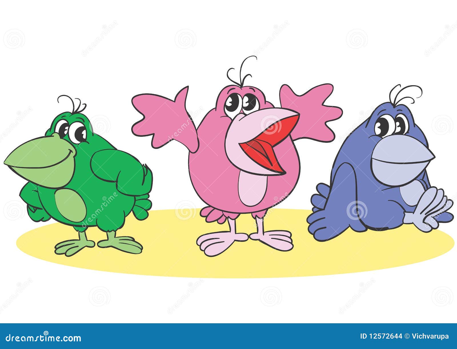 A Cartoon Crows. Stylized Rook. Vector Illustration Of A Bird. Tattoo ...