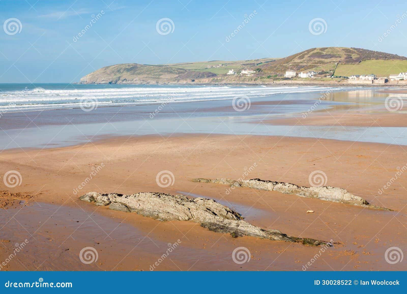 Croyde Devon England UK stock photo. Image of summer - 30028522