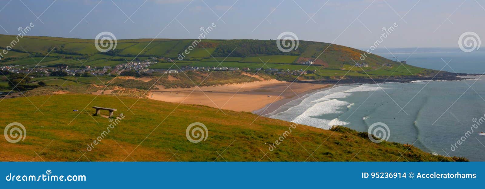 Croyde Beach Devon England UK Stock Photo - Image of fancy, sands: 95236914