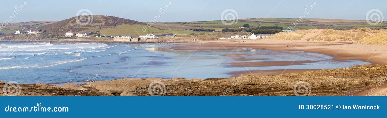 Croyde Devon England UK stock image. Image of destinations - 30028521