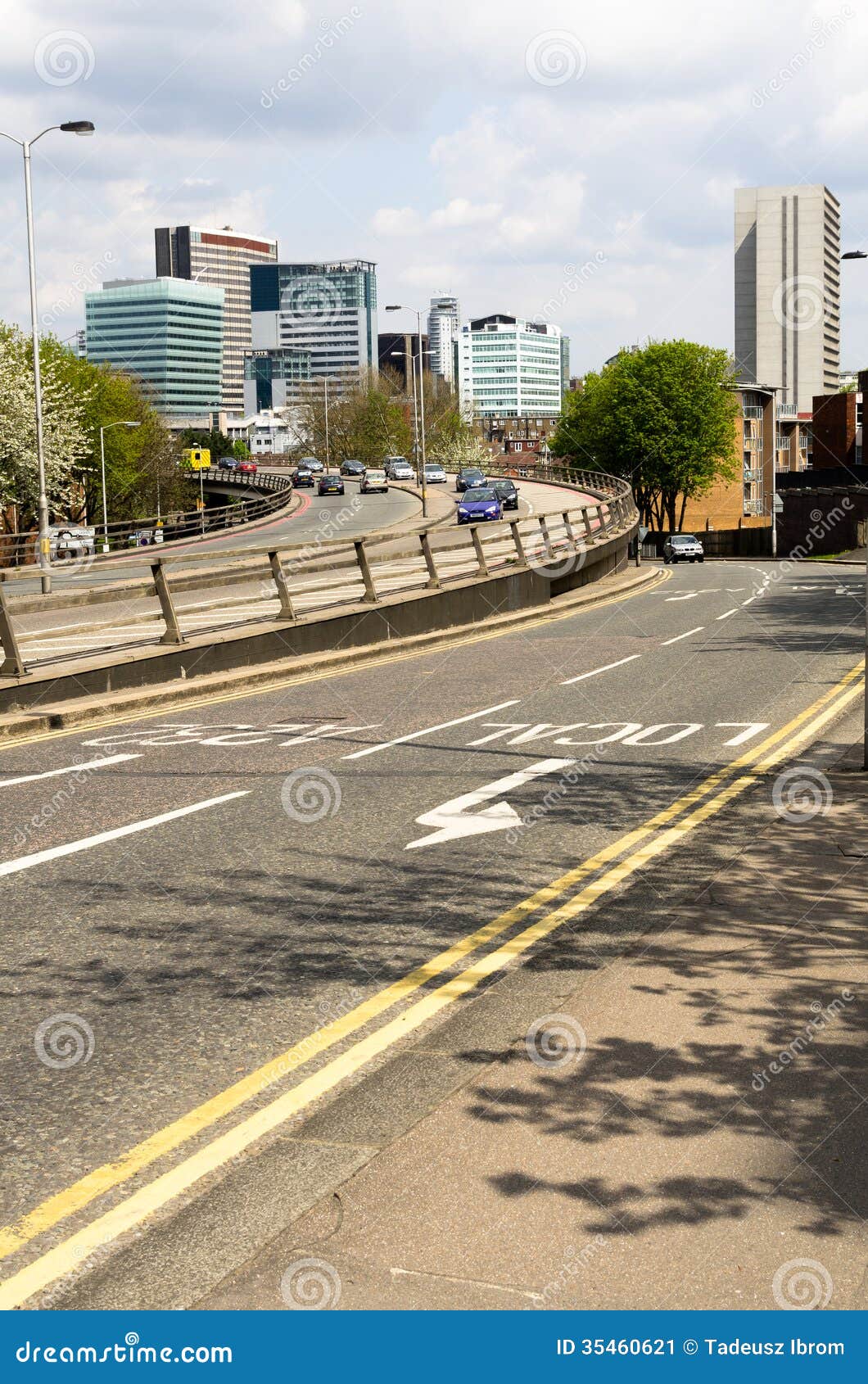 Croydon Skyline, South London Royalty-Free Stock Image | CartoonDealer ...