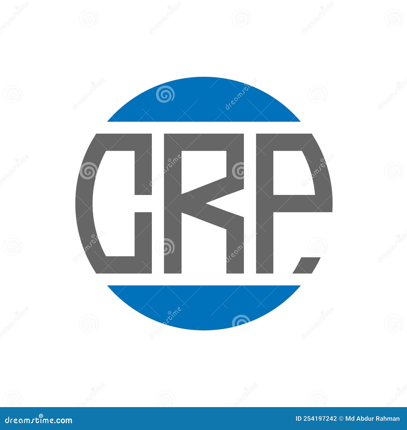 CRP Letter Logo Design On White Background. CRP Creative Initials ...