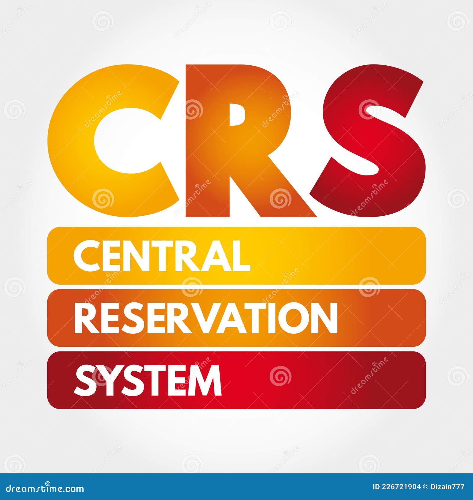 CRS - Central Reservation System Acronym, Technology Concept Background ...