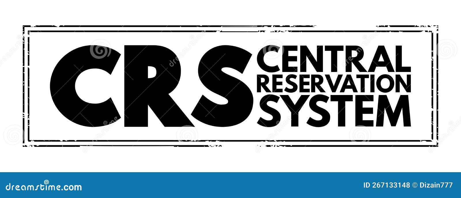 CRS - Central Reservation System Acronym, Technology Concept Background ...