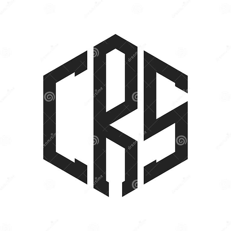CRS Logo Design. Initial Letter CRS Monogram Logo Using Hexagon Shape ...