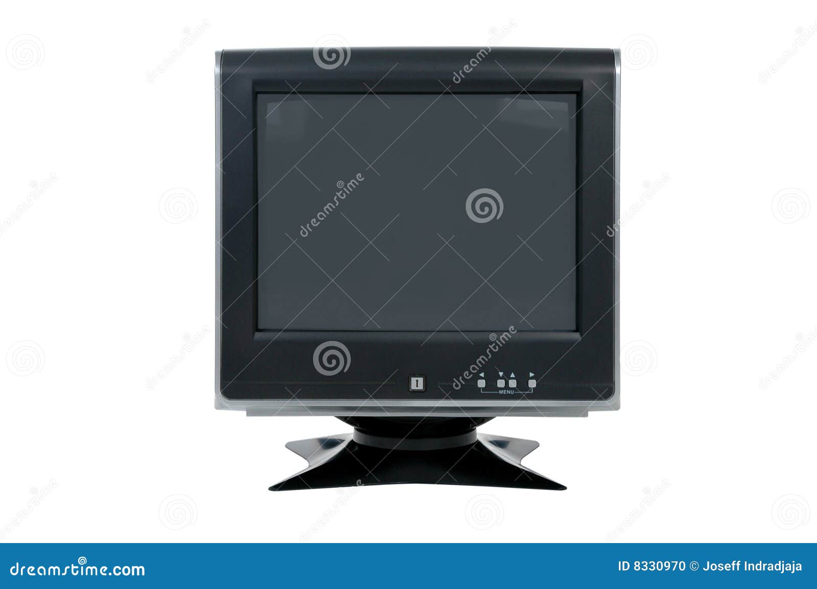 CRT computer monitor stock photo. Image of tube, monitor - 8330970