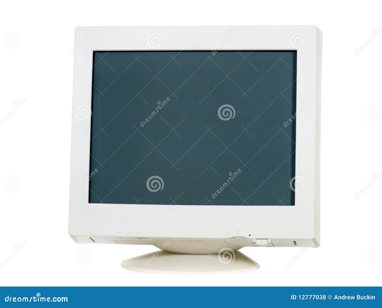 CRT Monitor stock photo. Image of object, electronic - 12777038