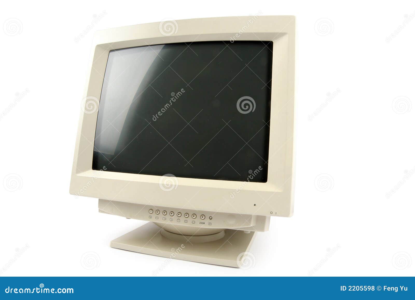 Crt monitor stock photo. Image of screen, communication - 2205598