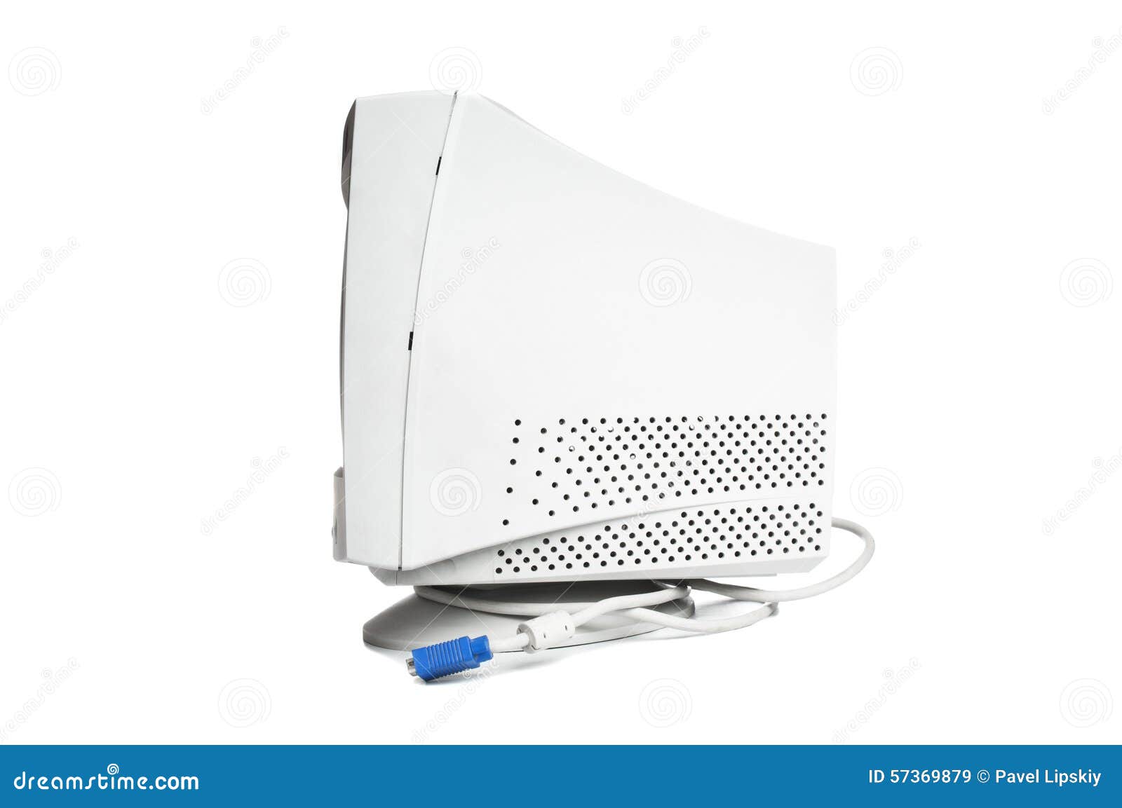 Old Computer Monitor Side