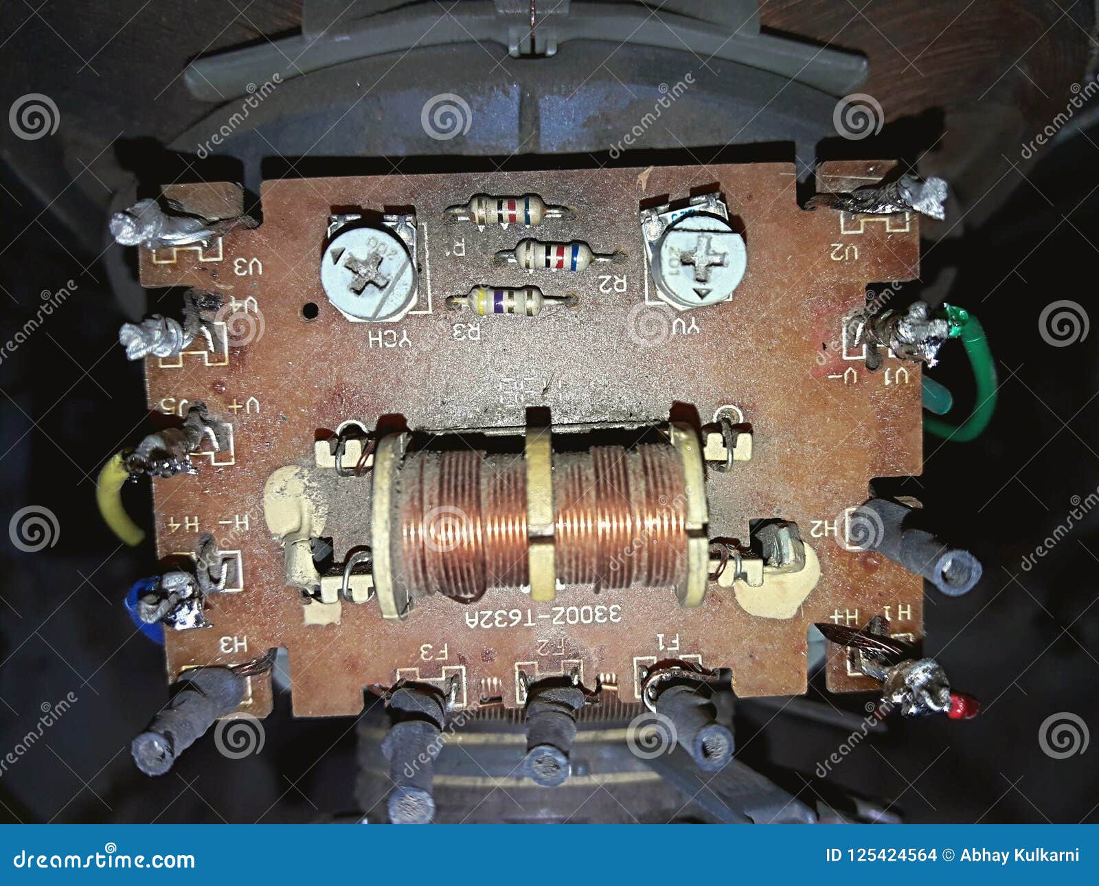 CRT Yoke Assembly stock photo. Image of assembly, yoke - 125424564