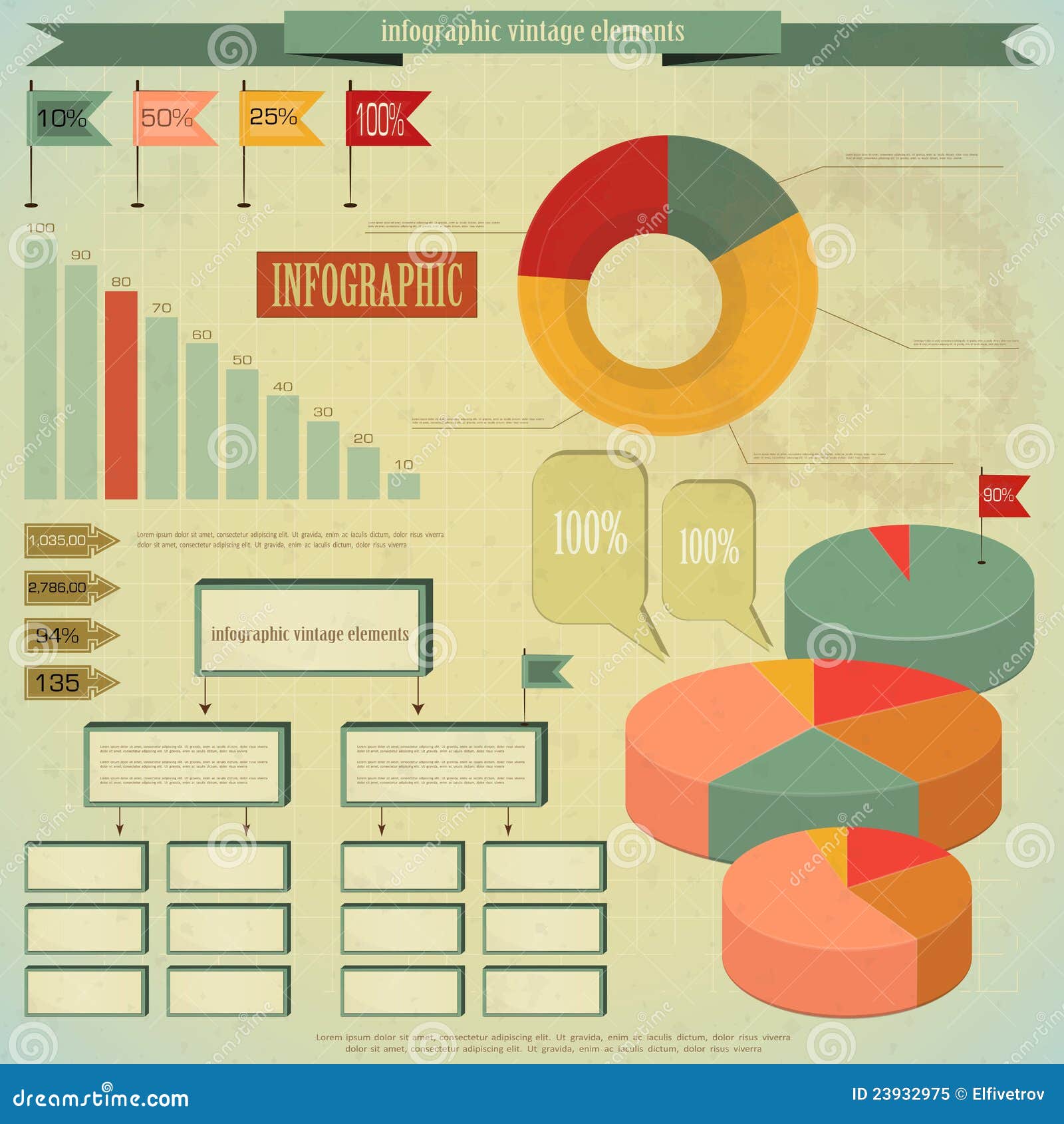 Cru infographic illustration stock. Illustration du flèche - 23932975