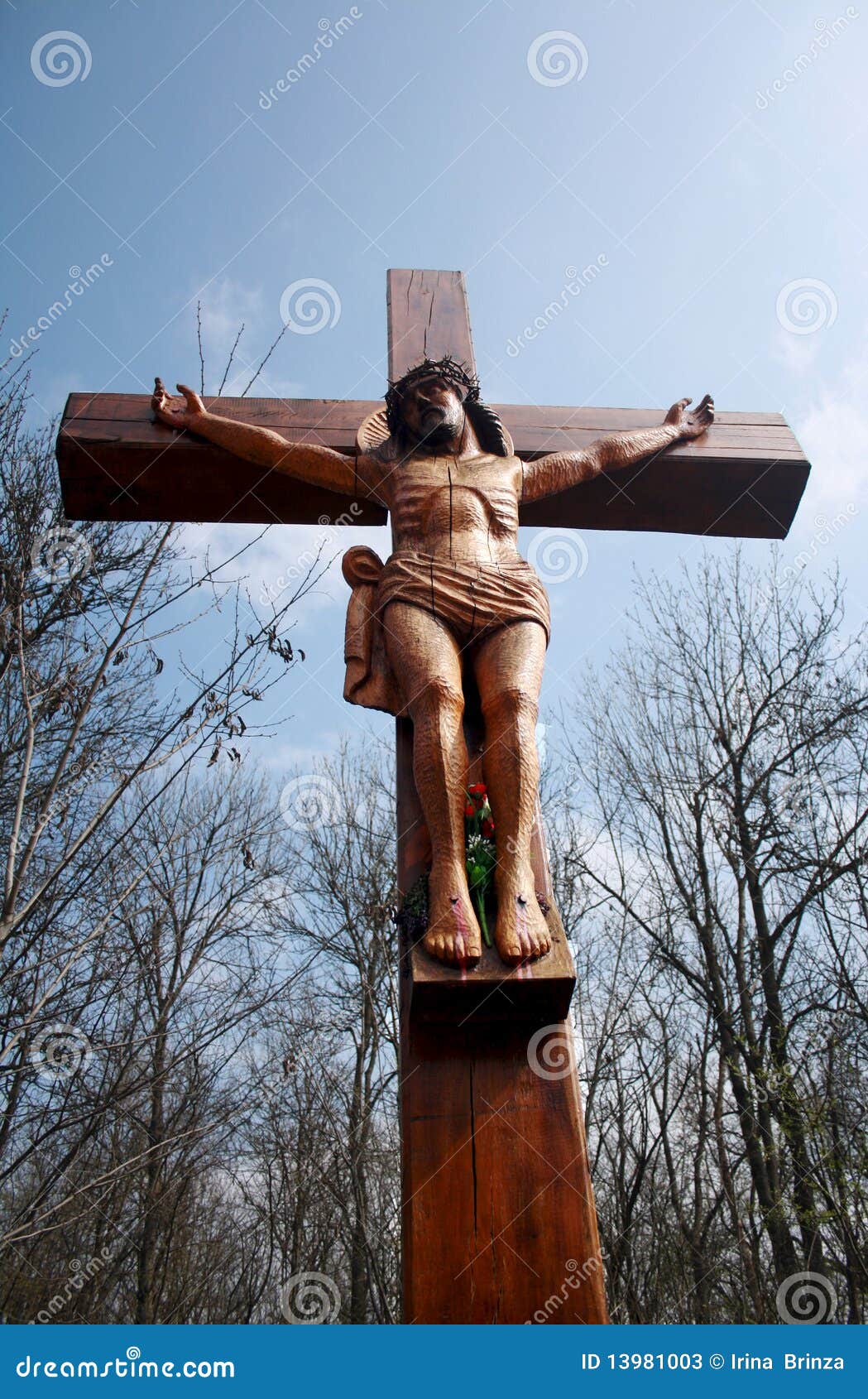Crucifix stock image. Image of cemetery, heaven, crucifix - 13981003