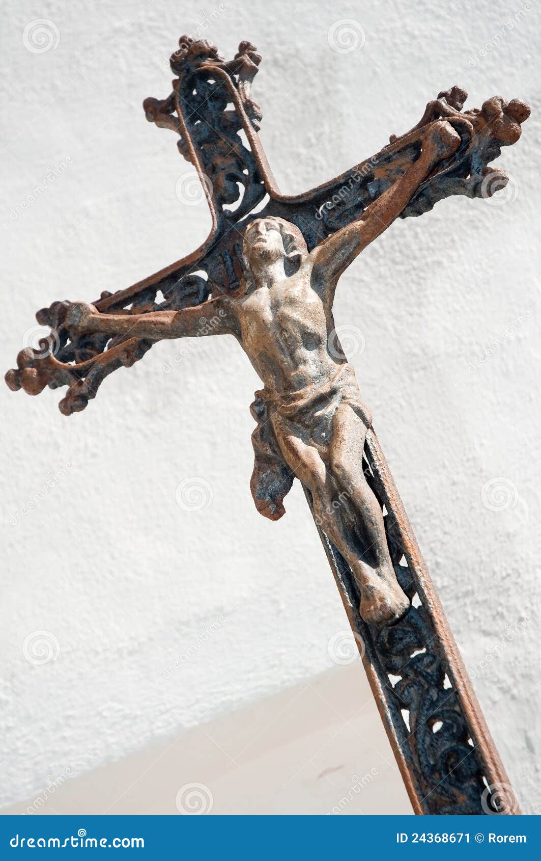 Crucifix stock image. Image of prayer, cross, belief - 24368671