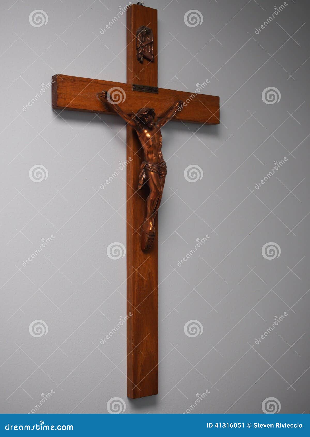 Crucifix stock image. Image of church, pray, catholic - 41316051