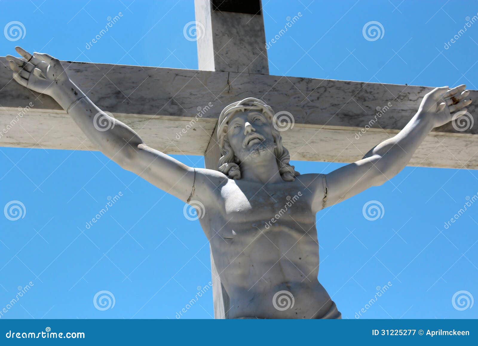 Crucifix Landscape stock image. Image of catholic, religion - 31225277