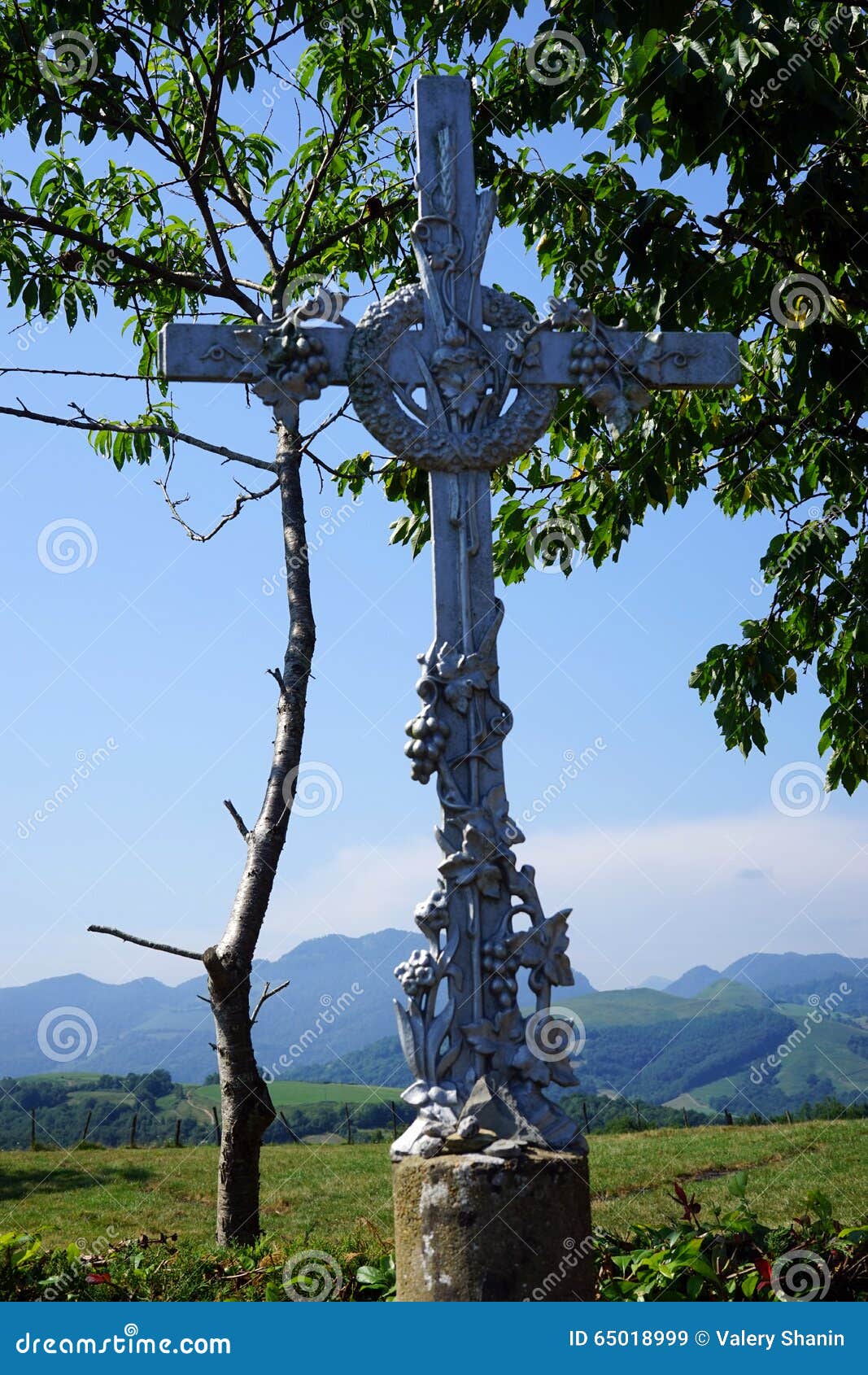 Crucifix stock image. Image of cross, outdoors, crucify - 65018999