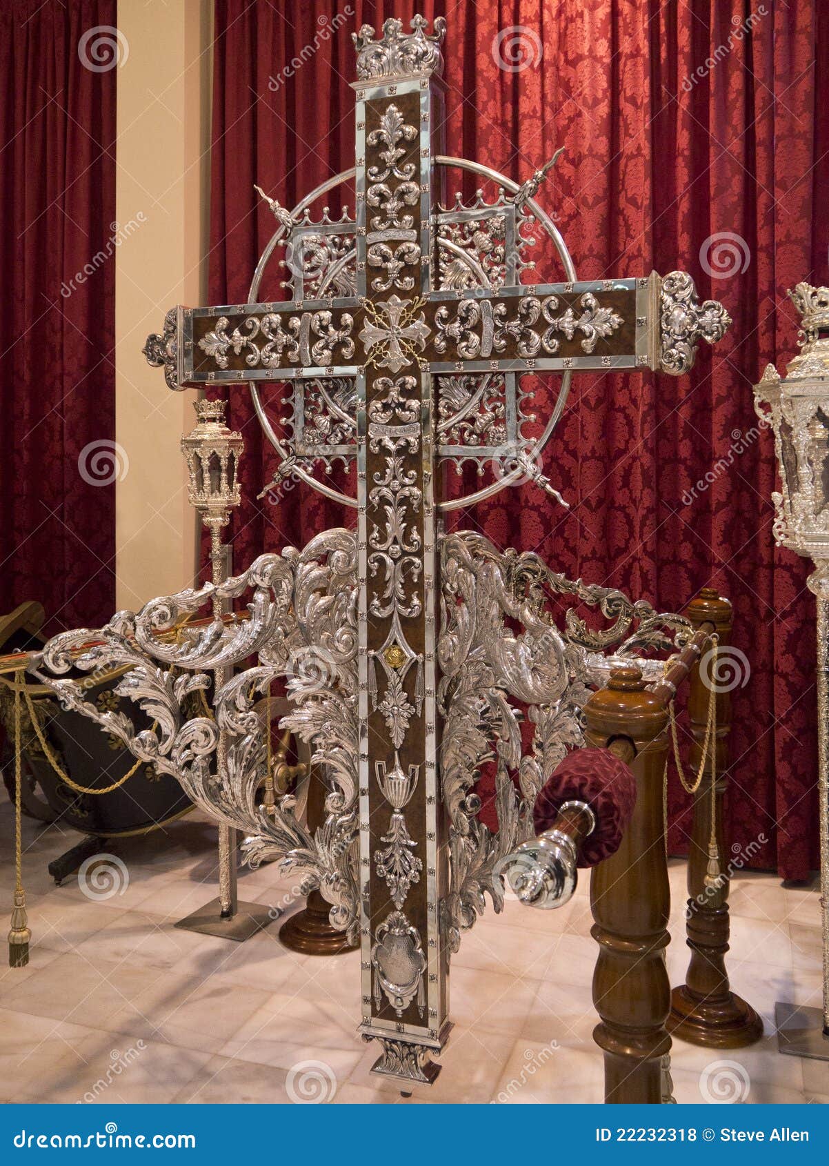 Crucifix - Orihuela - Spain Editorial Stock Photo - Image of blanca ...