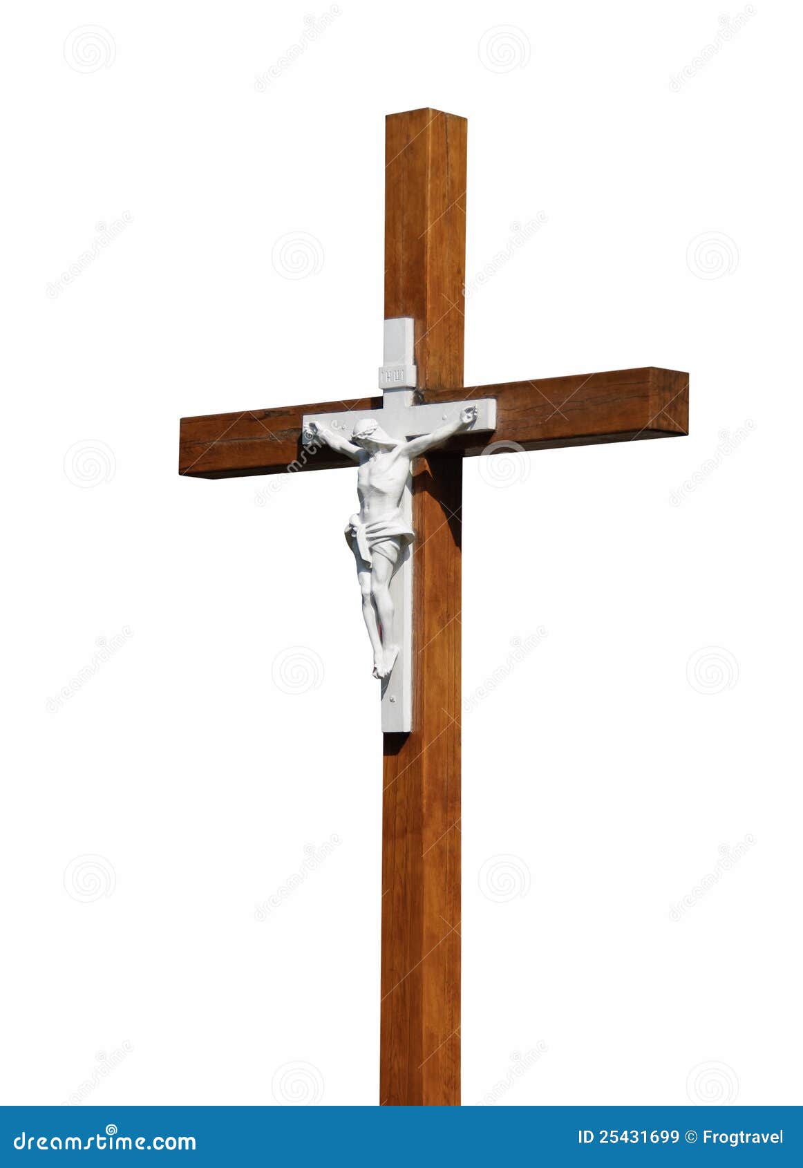 Crucifix isolated stock image. Image of christianity - 25431699