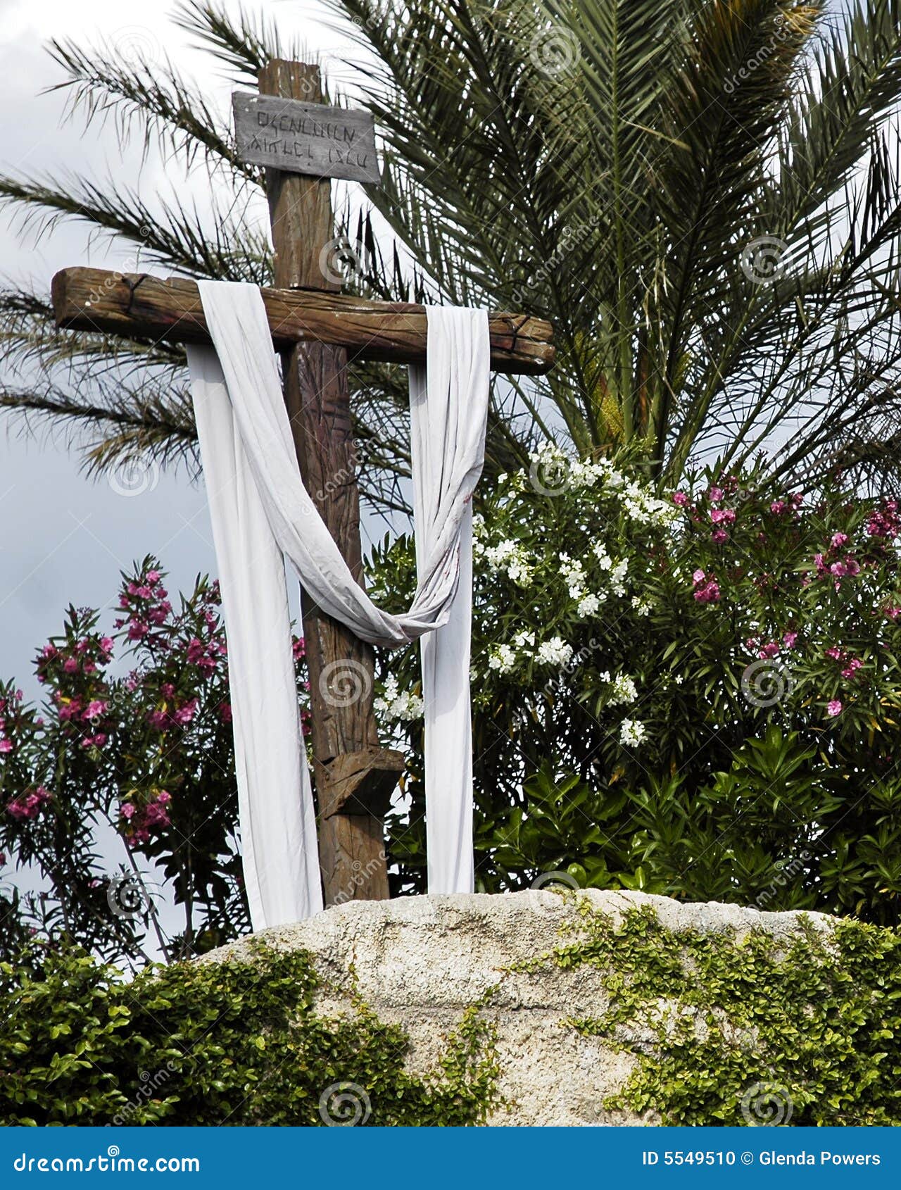 Crucifixion Cross stock photo. Image of cloth, christian - 5549510