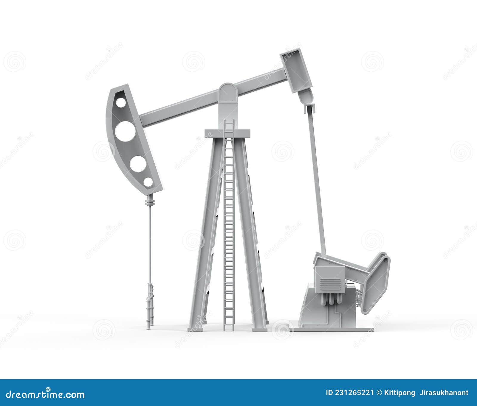 Crude Oil Pump Or Oil Rig Royalty-Free Stock Photo | CartoonDealer.com ...