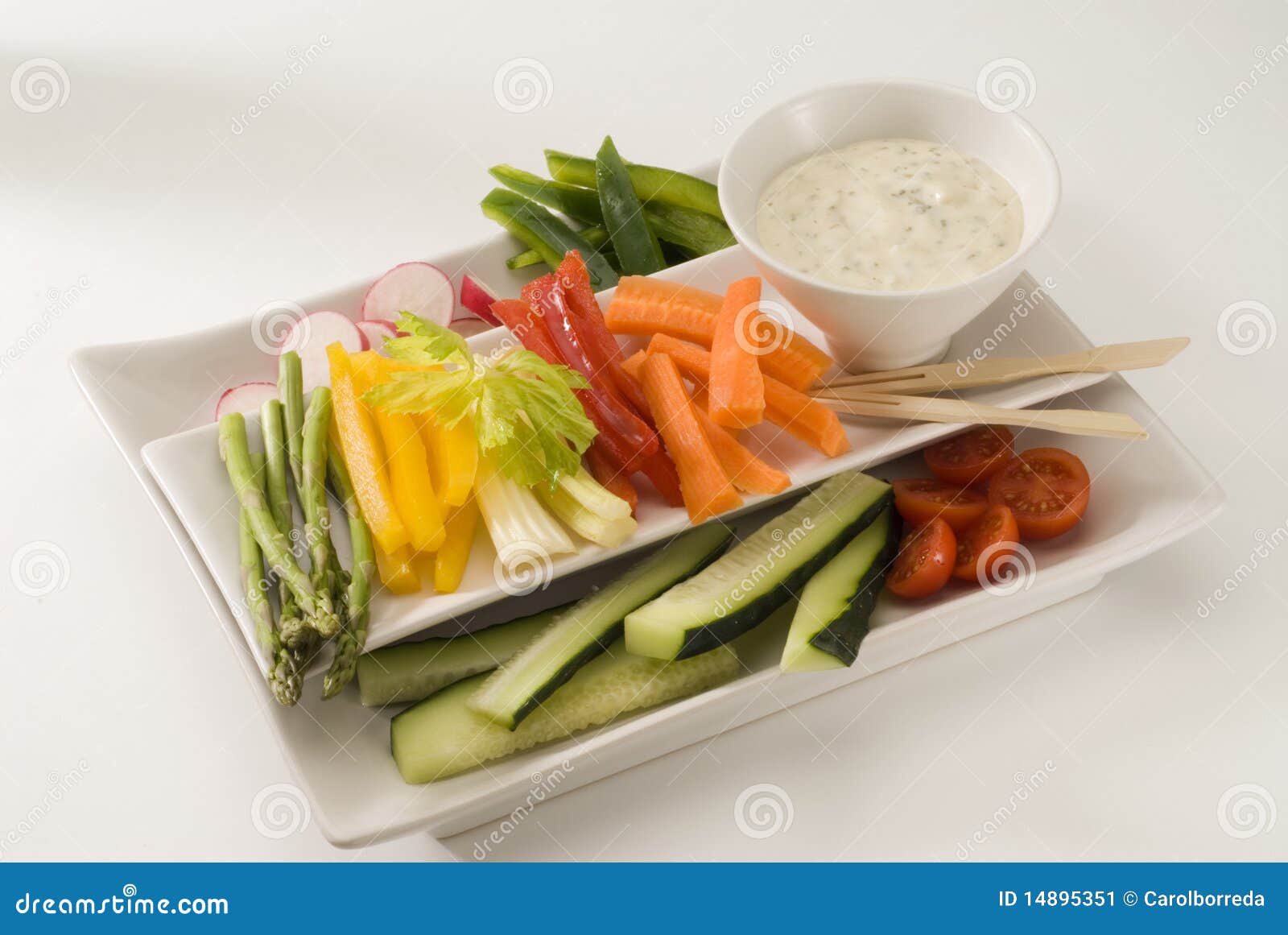 Crudites salad. stock image. Image of carrot, shot, radish - 14895351