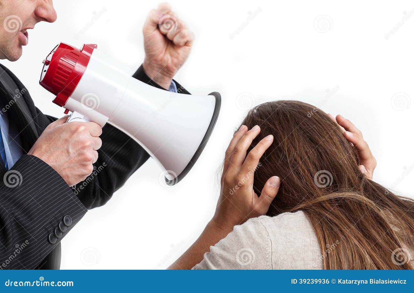 Cruel Boss In Action Stock Photography | CartoonDealer.com #39239936