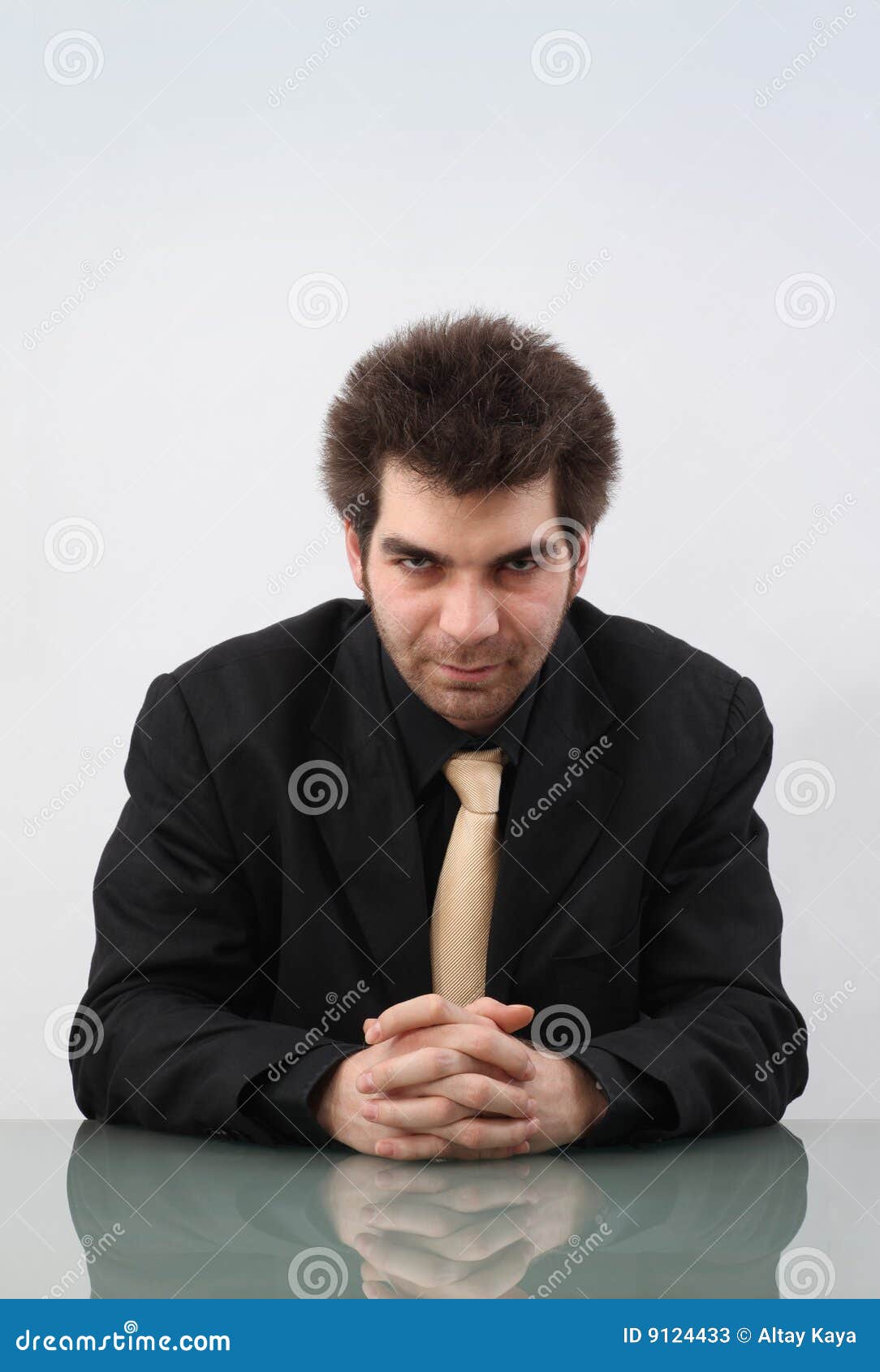 Cruel Businessman stock image. Image of dressed, attitude - 9124433