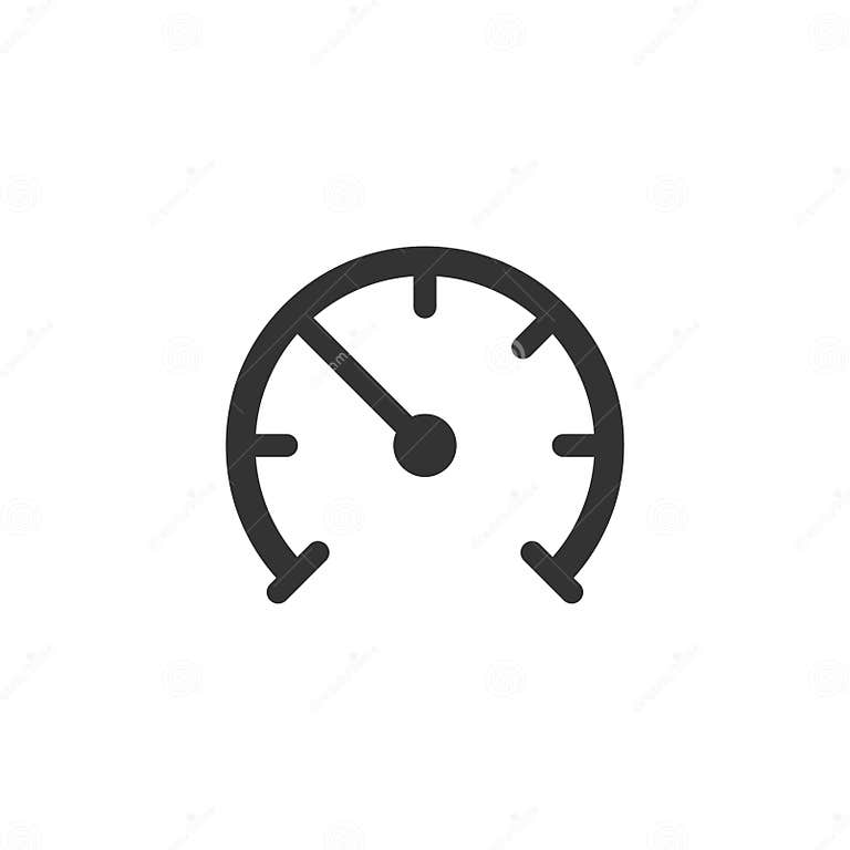 Cruise Control Icon in Simple Design. Vector Illustration Stock Vector ...