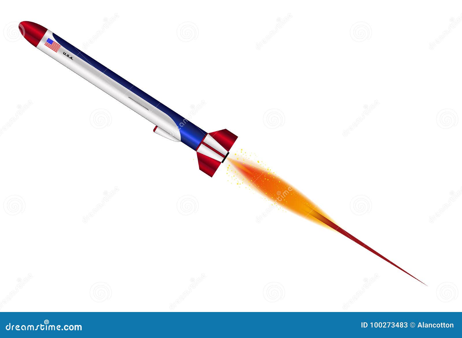 Flying Cruise Missile Outline Drawing Cartoon Vector | CartoonDealer ...