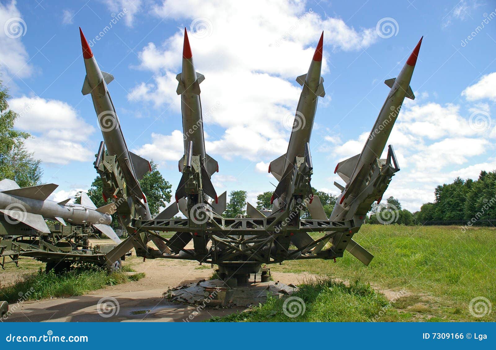 Cruise missile launcher stock photo. Image of preparation - 7309166