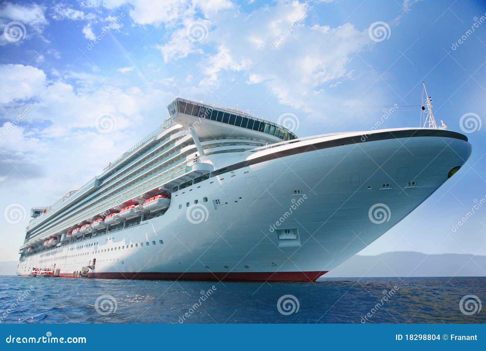 Cruise-ship stock photo. Image of white, ocean, luxury - 18298804