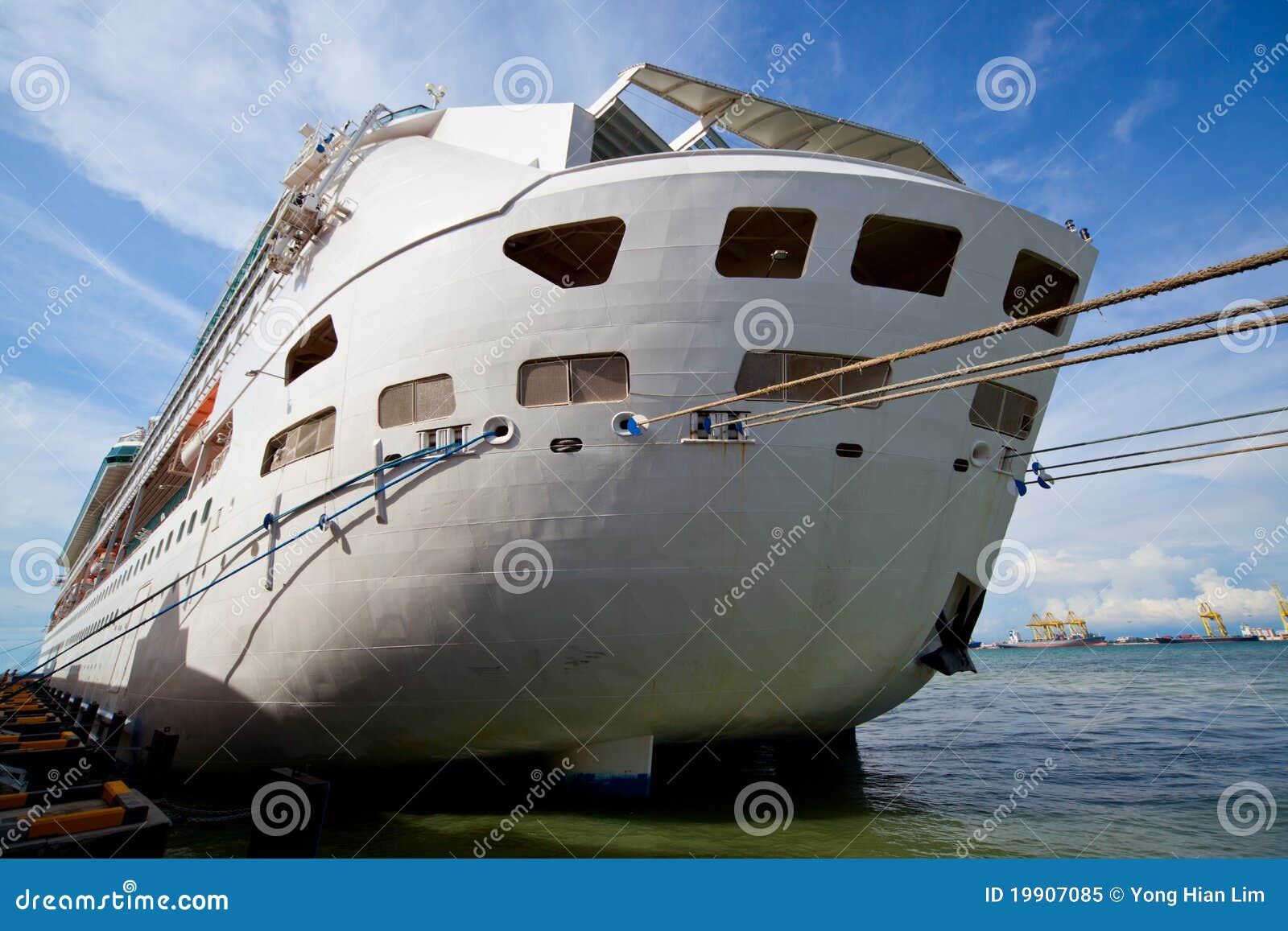 Cruise ship stock image. Image of cruise, jetty, vessel - 19907085