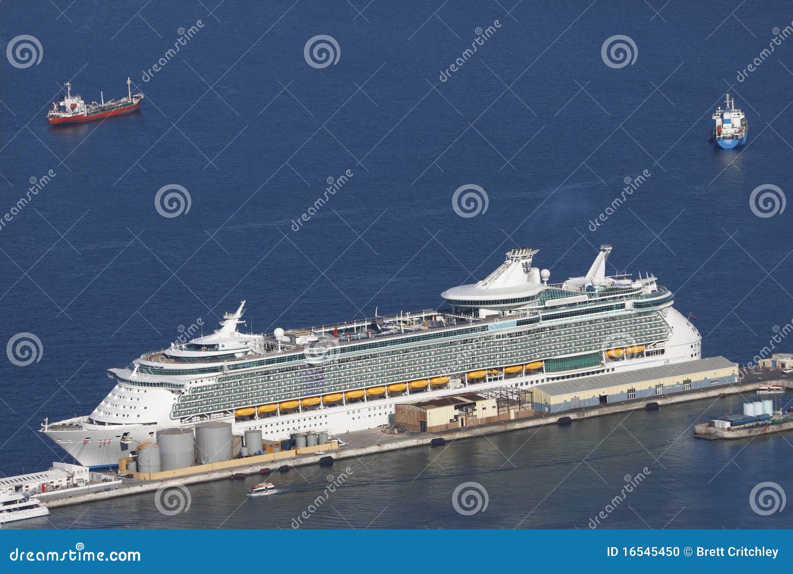 Cruise ship aerial view stock photo. Image of travel - 16545450