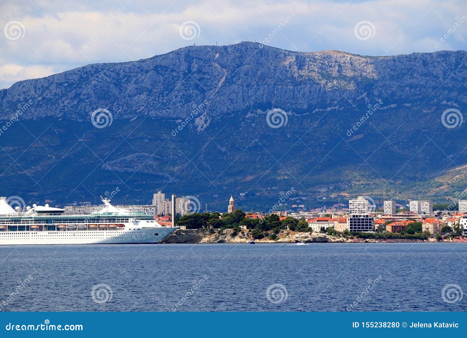 Split, Croatia stock photo. Image of destination, mediterranean - 155238280