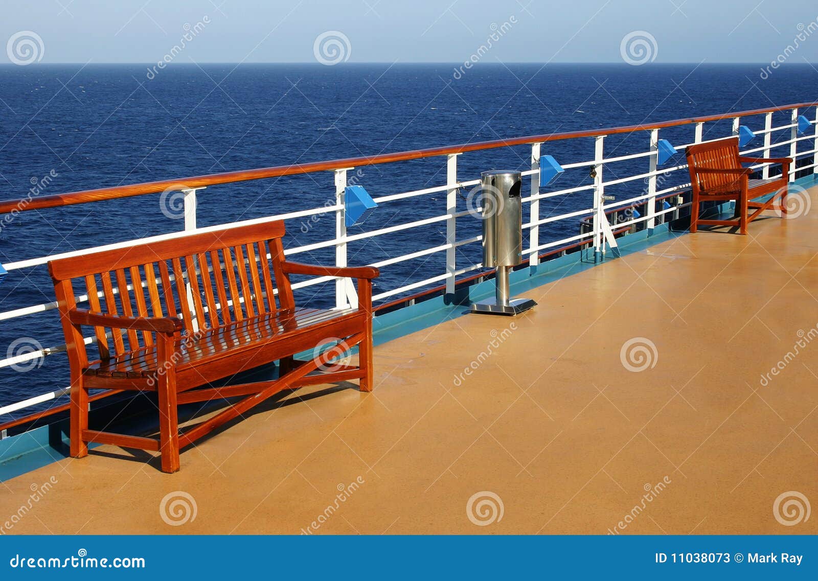 Cruise ship benches stock image. Image of ship, benches - 11038073