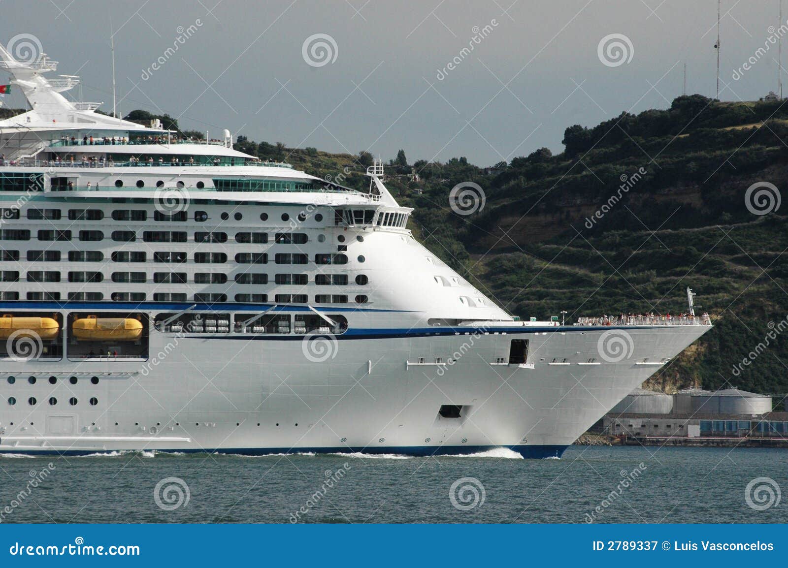 Cruise Ship Bow stock image. Image of paradise, travel - 2789337