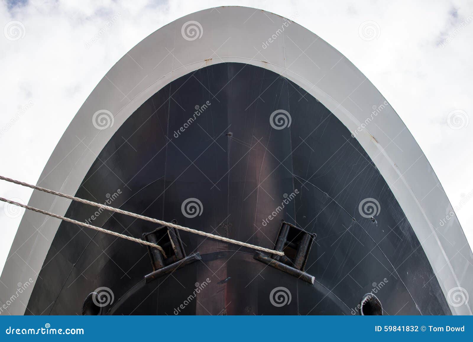 Cruise ship bow stock photo. Image of ship, watercraft - 59841832