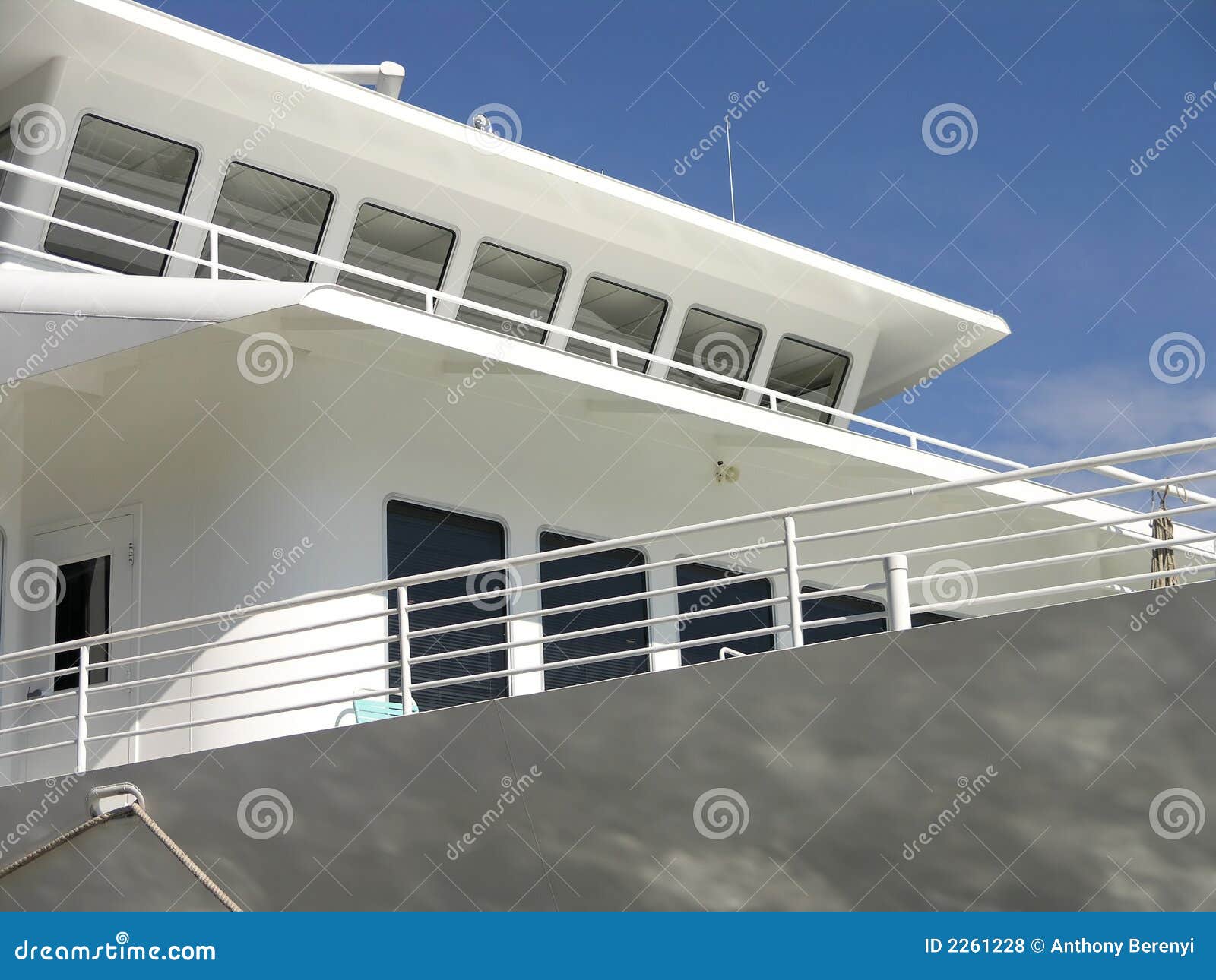 Cruise ship bridge 1 stock photo. Image of cruise, beach - 2261228