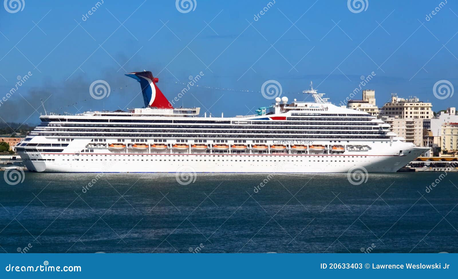 Cruise Ship Carnival Victory in San Juan, PR Editorial Stock Photo ...