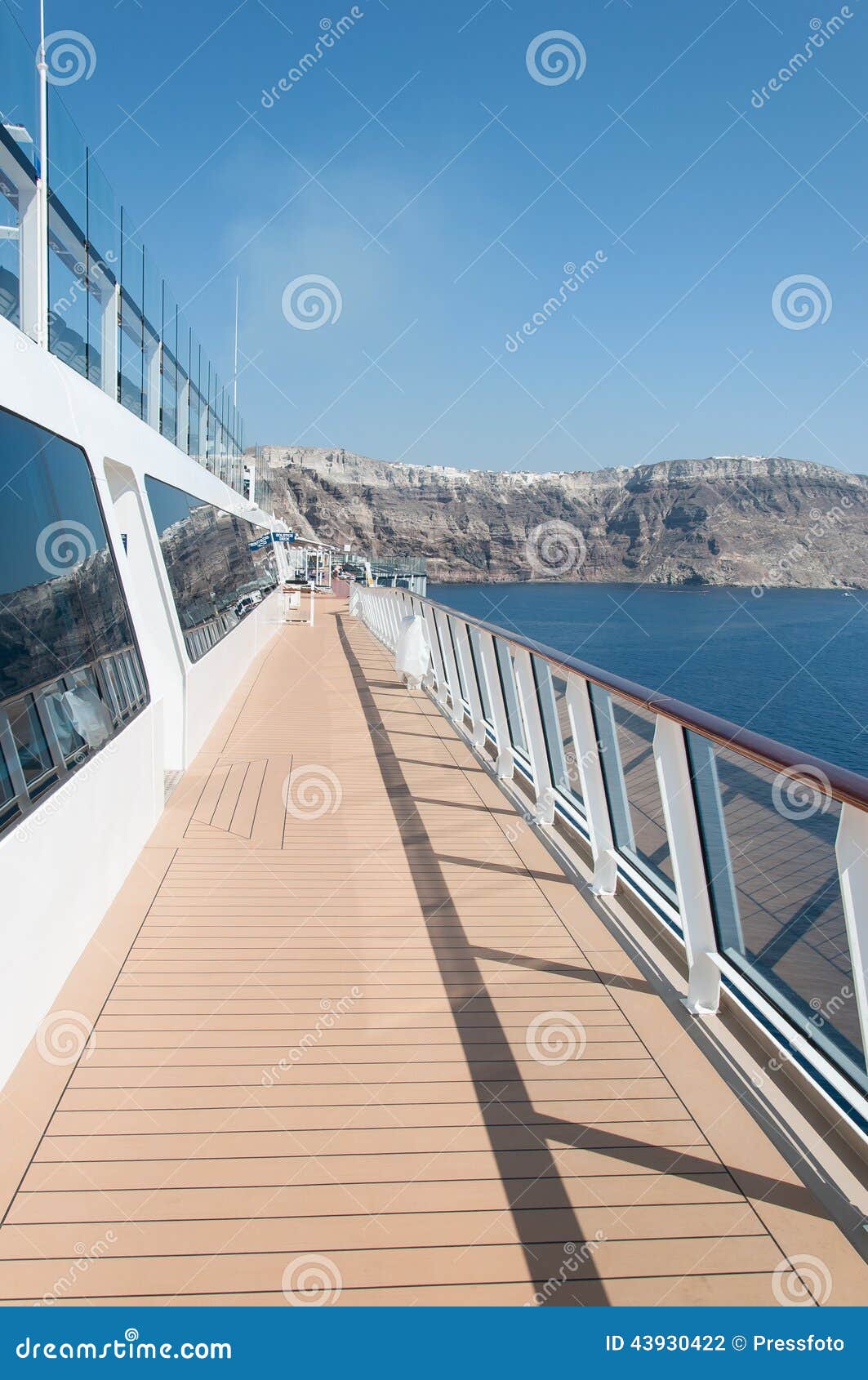 Cruise ship deck editorial photography. Image of adventure - 43930422