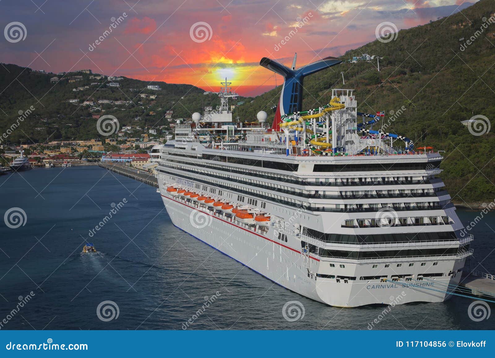 Cruise Ship Heading To Vacation Editorial Photo - Image of maarten ...