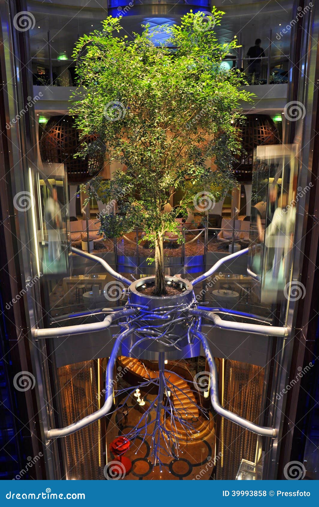 Cruise ship interior editorial stock photo. Image of cruise - 39993858