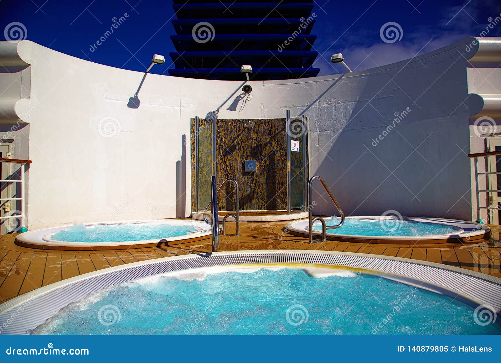 Cruise Ship Jacuzzi stock image. Image of hydrotherapy - 140879805