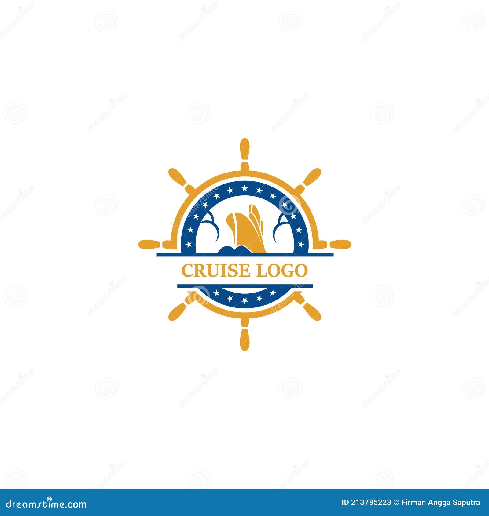 Cruise Ship Logo Inspirations Template Stock Vector - Illustration of ...