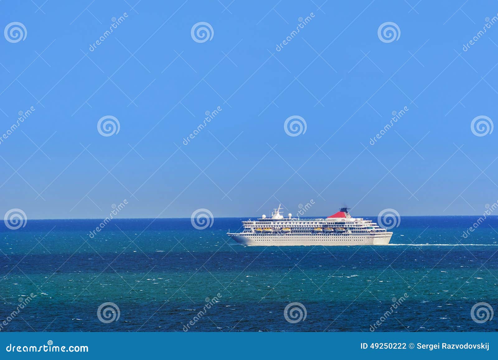 Cruise Ship stock photo. Image of large, aquatic, vessel - 49250222