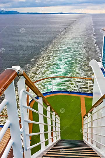 Cruise Ship Stern View stock photo. Image of scenic, cruising - 21156278