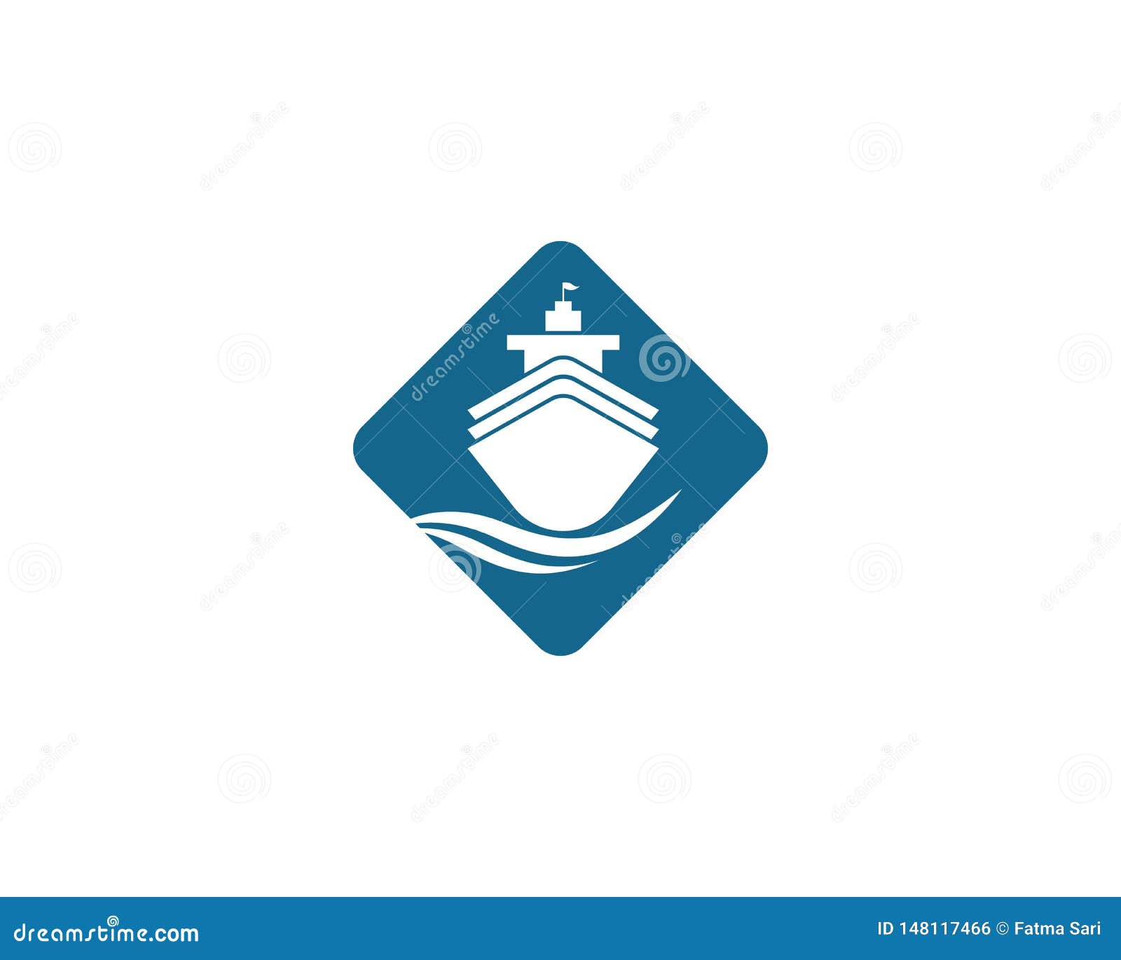 Cruise Ship Symbol Illustration Stock Vector - Illustration of boat ...